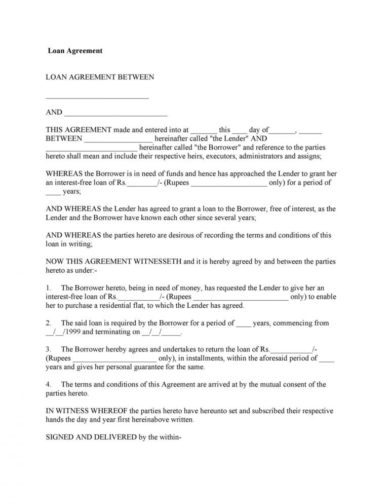 Editable 40 Free Loan Agreement Templates Word Pdf Templatelab Editable 40 Free Loan Agreement Templates Word Pdf Templatelab