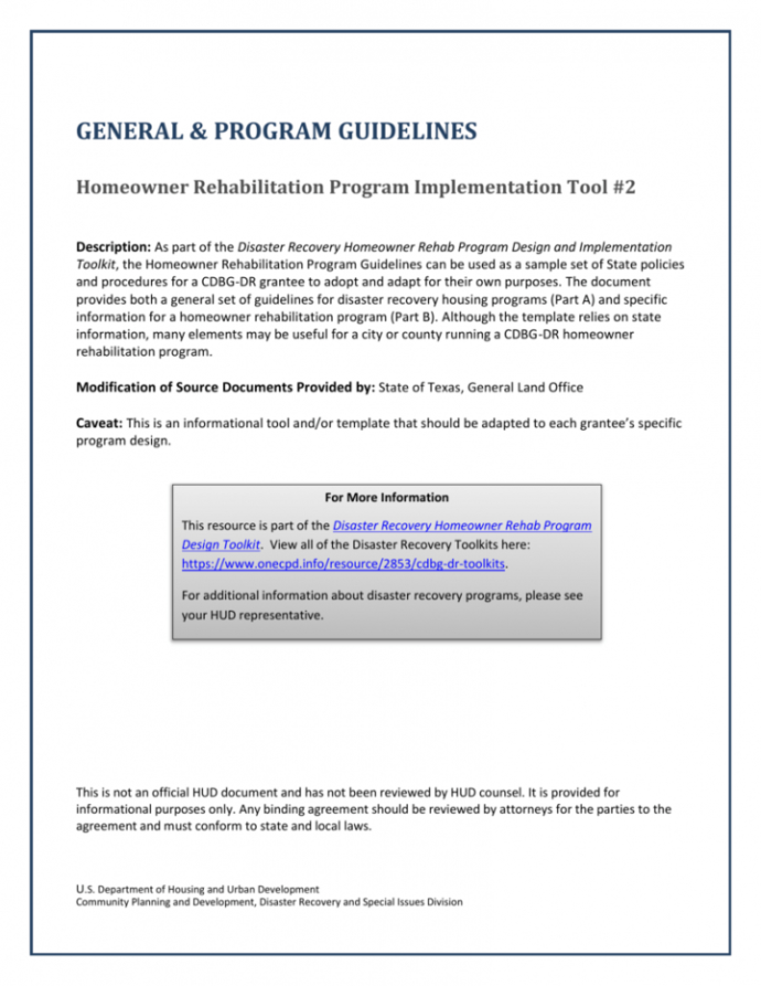 Cdbg Subrecipient Agreement Template