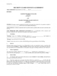 Sample Security Guard Contracts Fill Out And Sign Printable Pdf ...