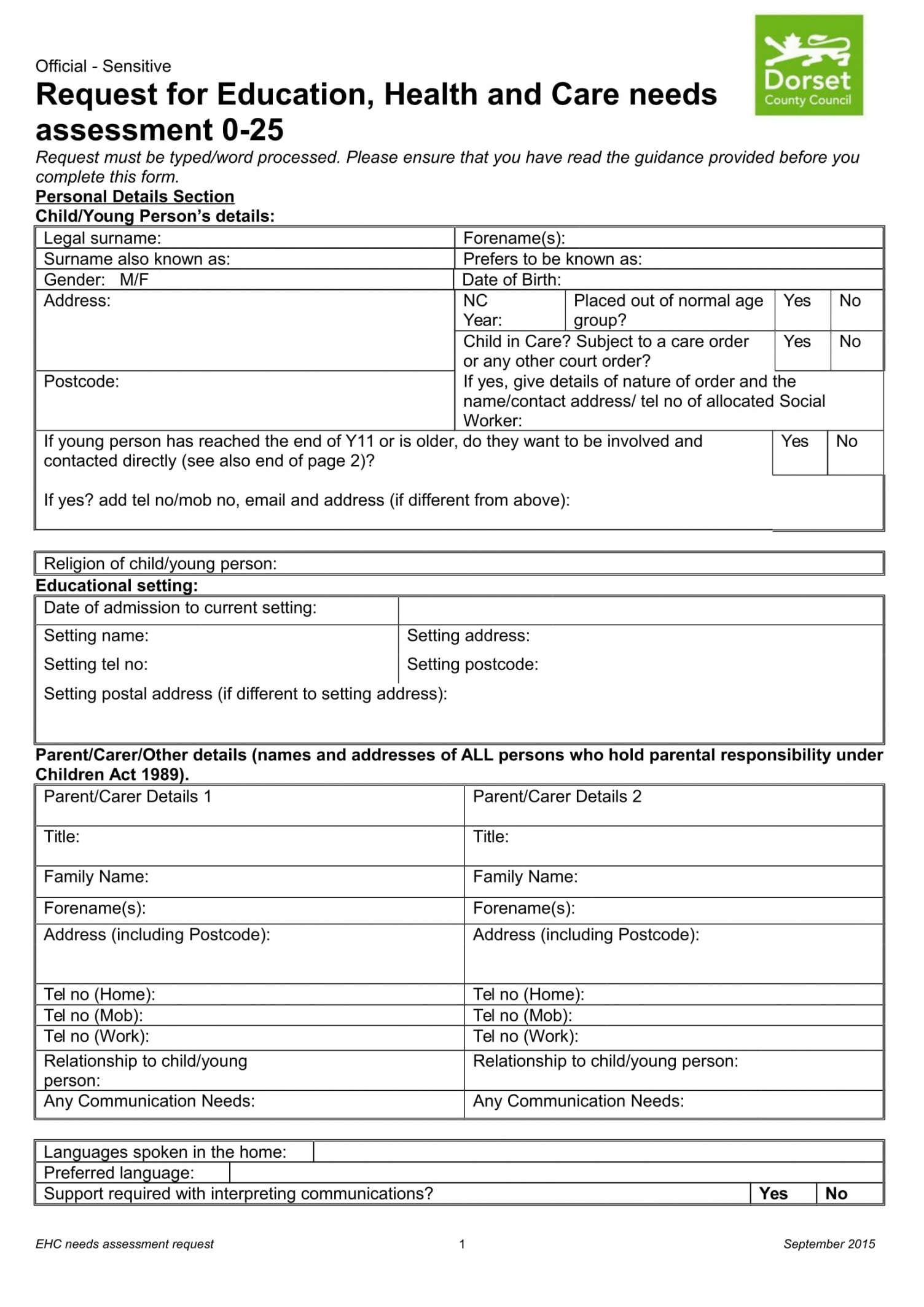 Home Care Client Assessment Form Hot Picture
