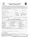 Sample Medical Assessment Form 2 Free Templates In Pdf Word Home Care ...