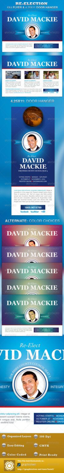 Sample Election Poster Template Graphics Designs & Templates ...