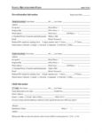 Sample 9 Daycare Application Form Templates Free Pdf Doc Format Child ...