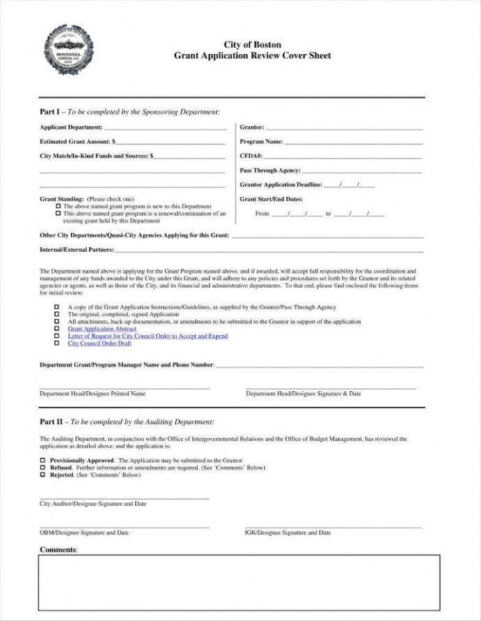9 Funding Application Form Templates Free Pdf Doc Format Fund Request ...