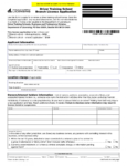 Class Application Form Template