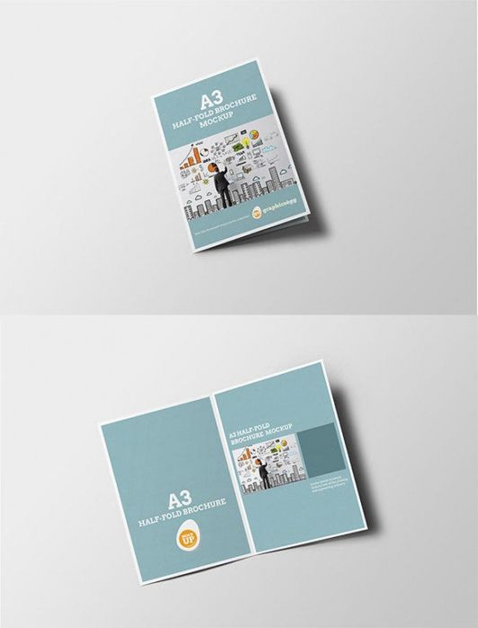 Half Page Menu Template
