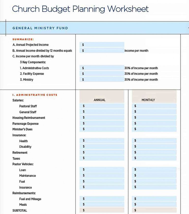 Editable Church Maintenance Request Form Template Excel ...