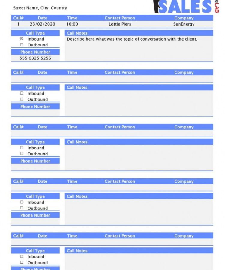 Emergency Contact Form Template For Child