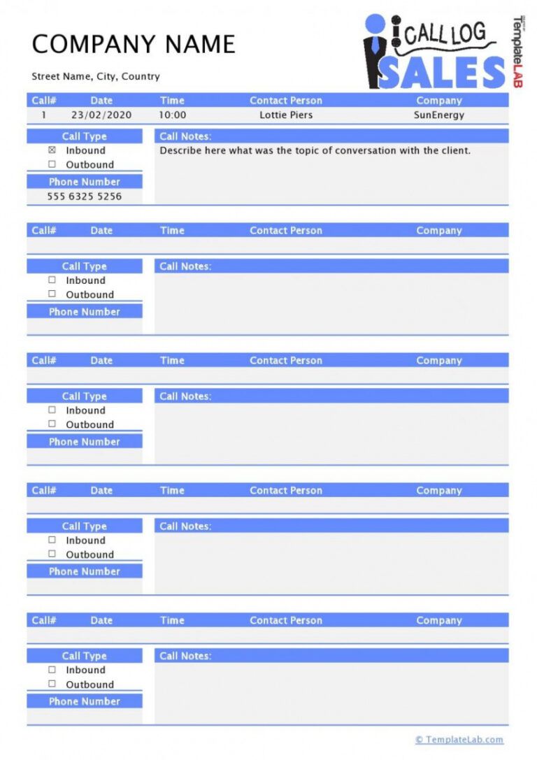 Call Quality Monitoring Forms Template