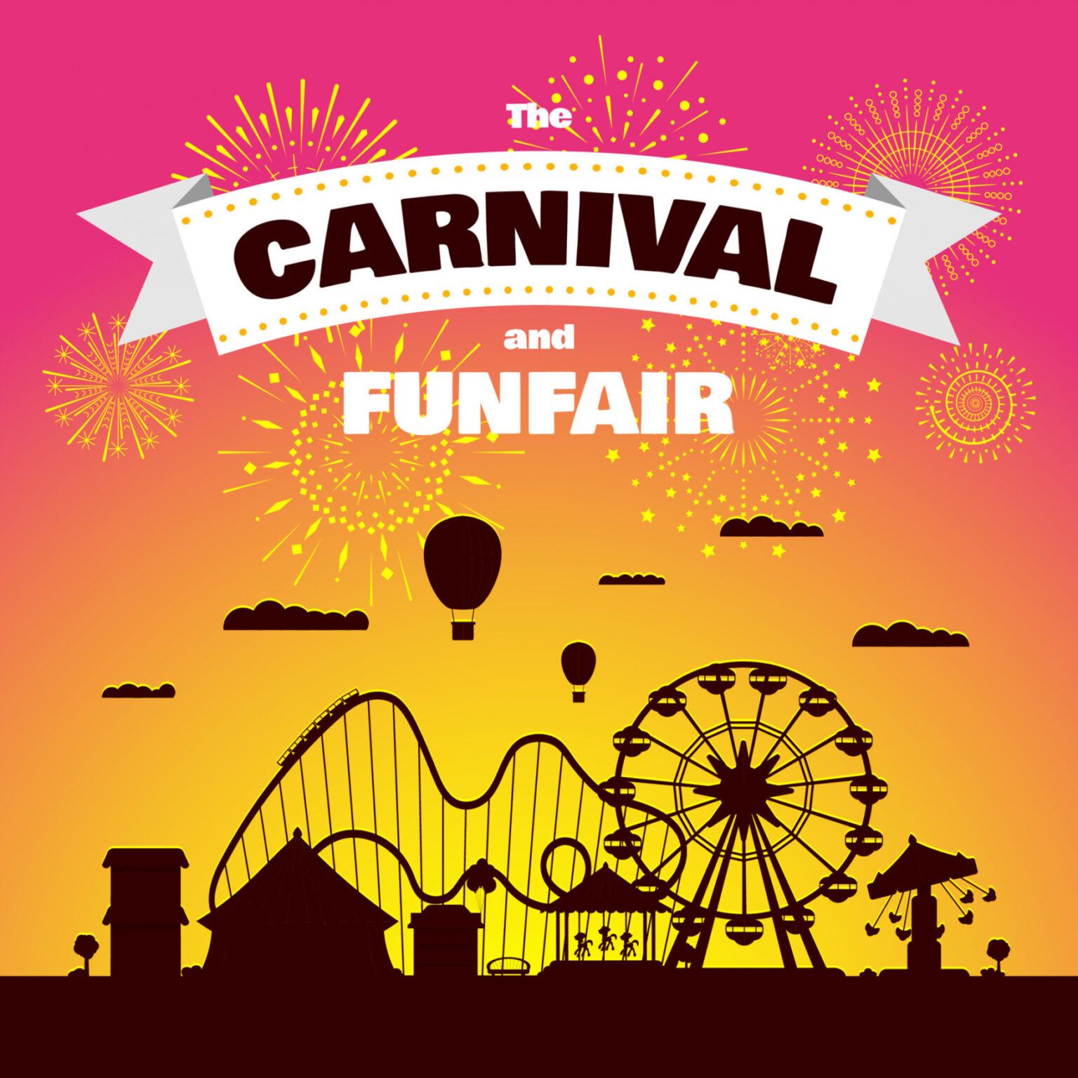 Costum Fun Fair Poster Template Excel Example | Minasinternational