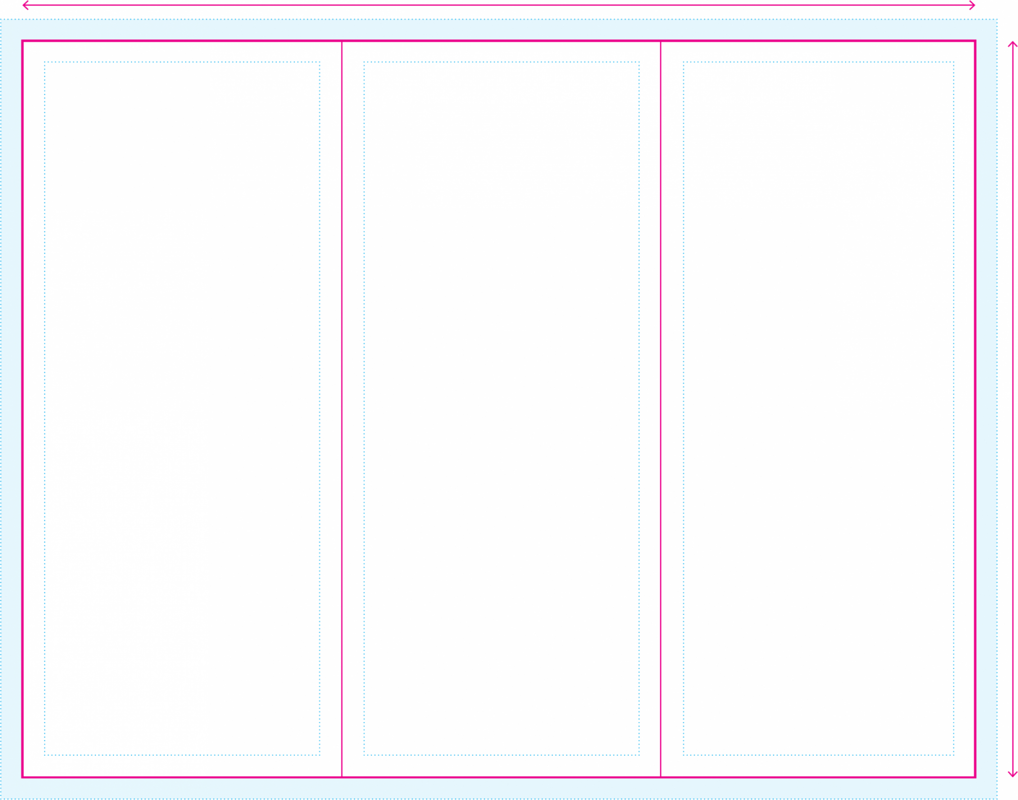 Best Tri Fold Poster Board Template | Minasinternational