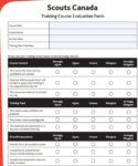 Online Course Feedback Form Template Excel Sample | Minasinternational