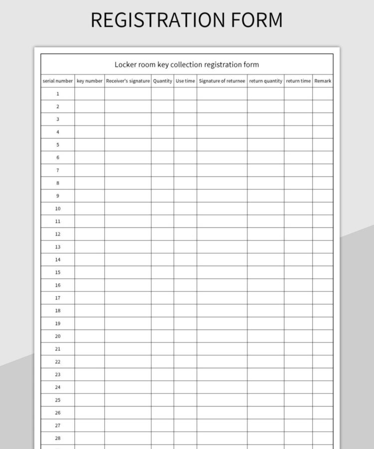 Scrap Disposal Form Template
