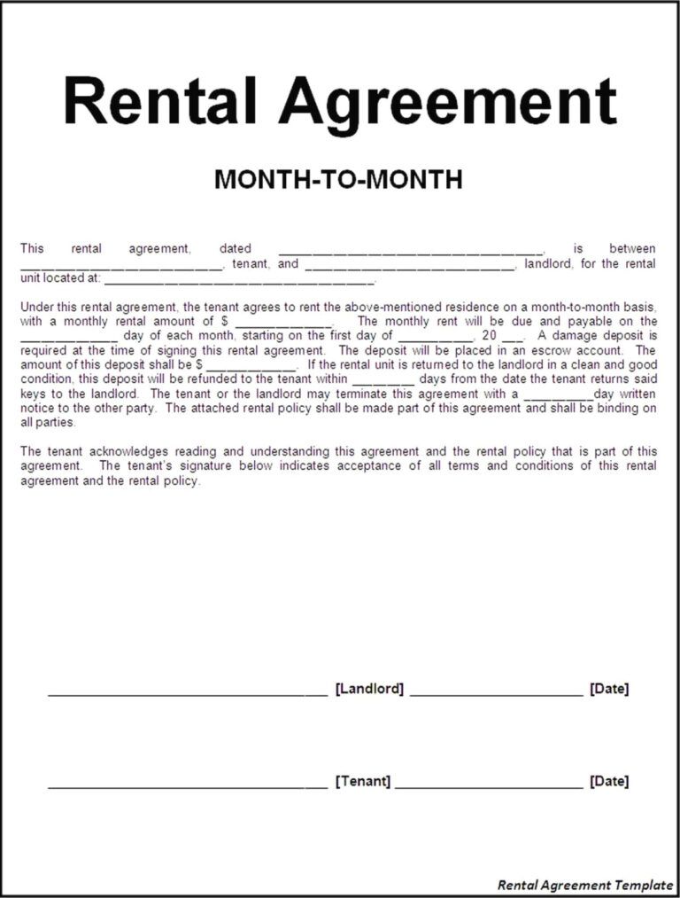 Art Studio Rental Agreement Template